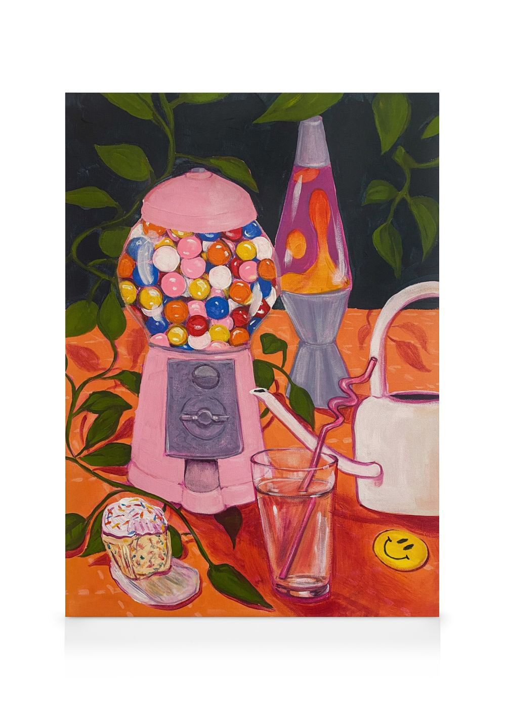 Lindsey Cherek Canvas Print – Retro Still Life Wall Art | Desenio