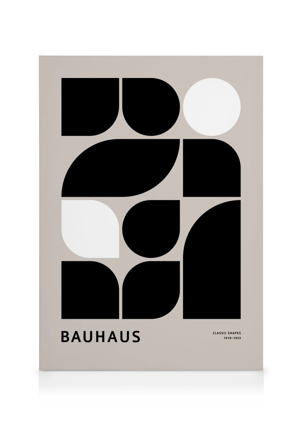 Bauhaus Classic Shapes Canvas - Geometric Art | Desenio EU
