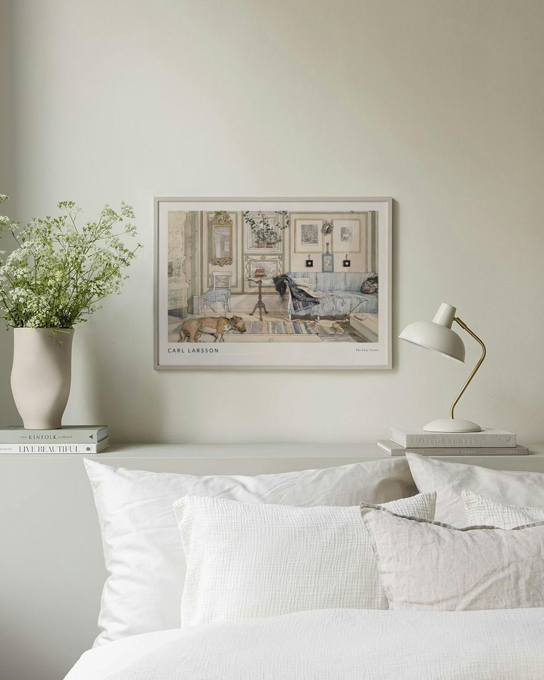 Carl Larsson - The Lazy Corner Art Print | Desenio