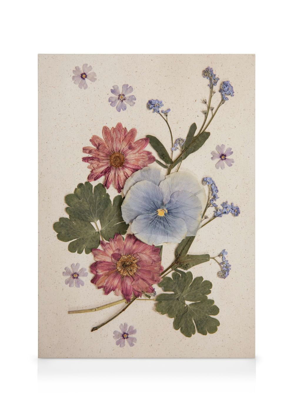 Pressed Blossom Canvas Print – Botanical Wall Art | Desenio