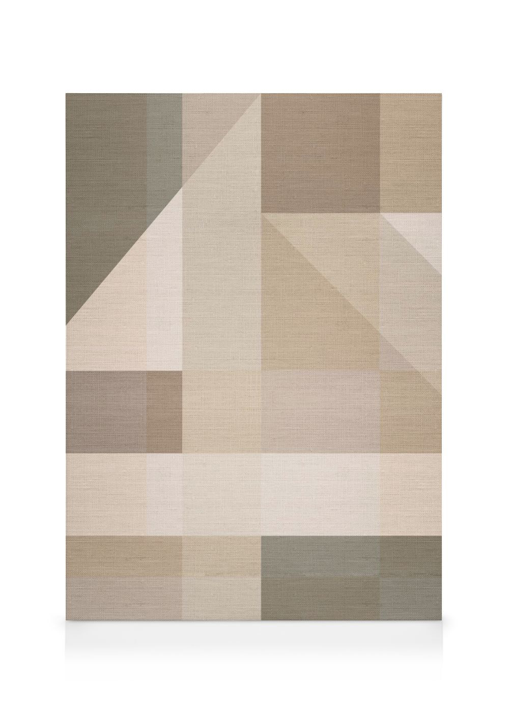 Linen Block Shapes No2 Leinwand - Geometrie Kunst | Desenio CH