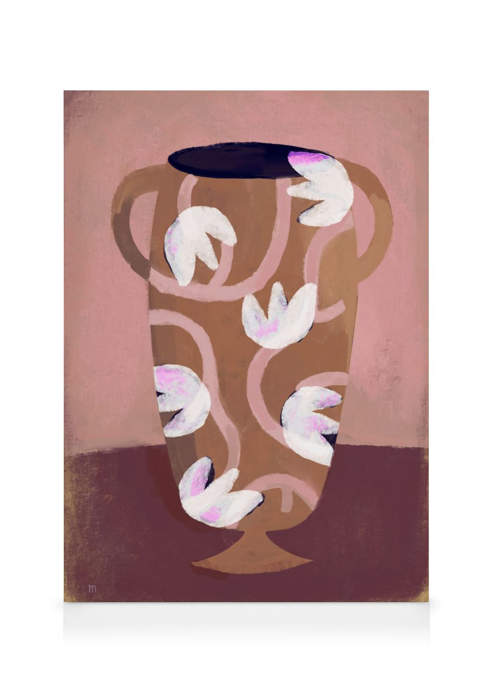 Marco Marella Flowered Vessel Canvas Print – Vibrant Wall Art | Desenio