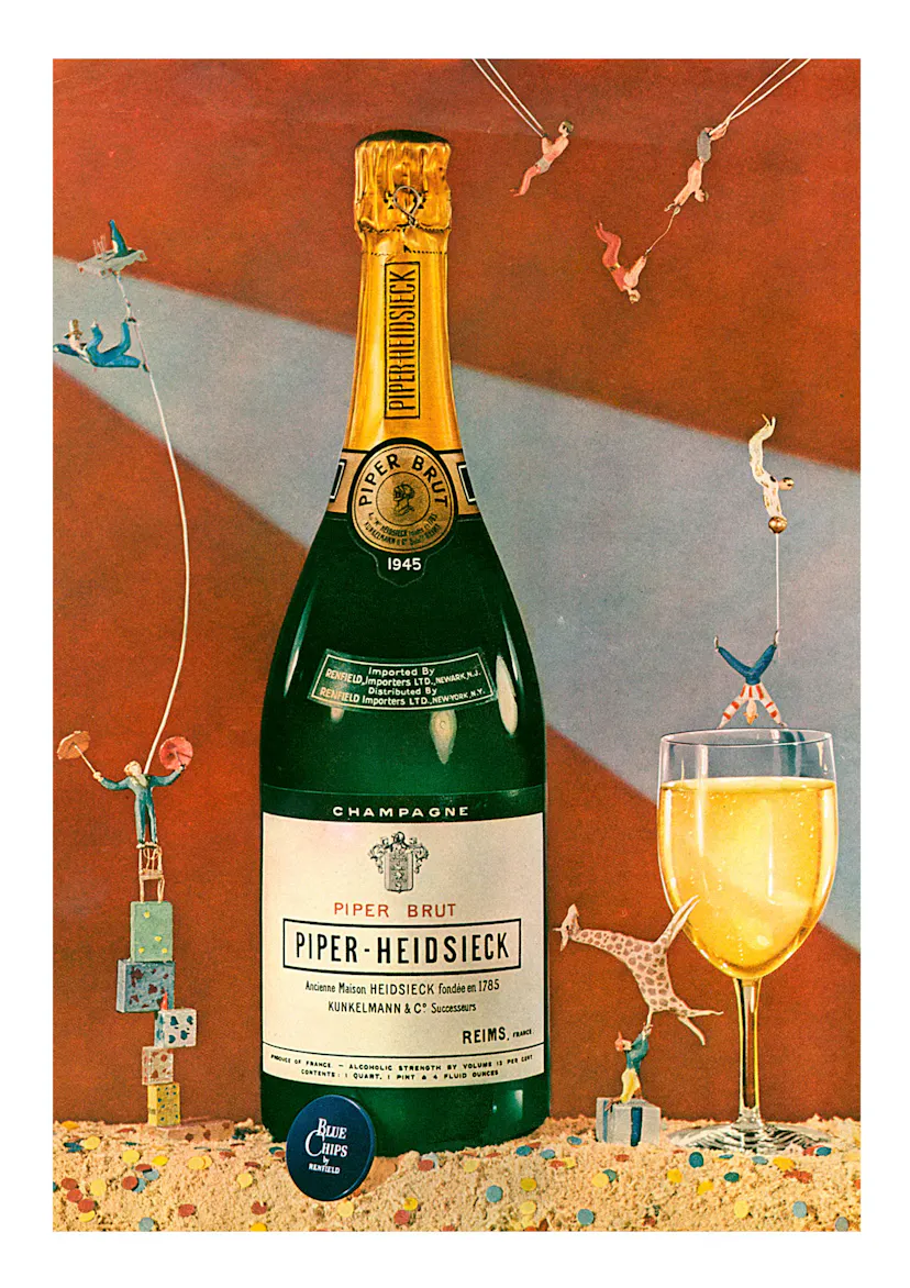 Joseph Schillinger – Key Blue Poster | Blauer Grafikdruck – desenio.de