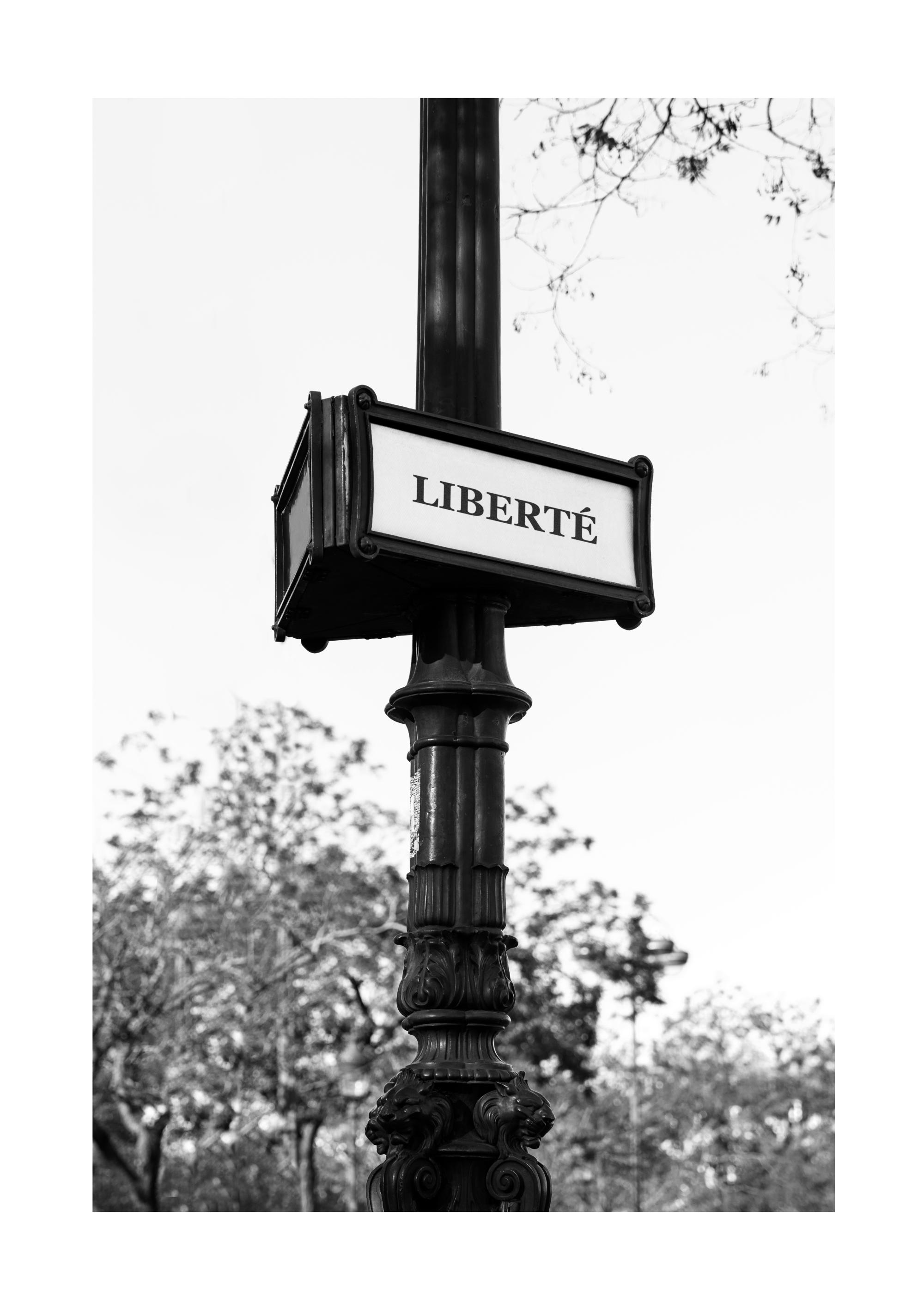 French Sign Poster