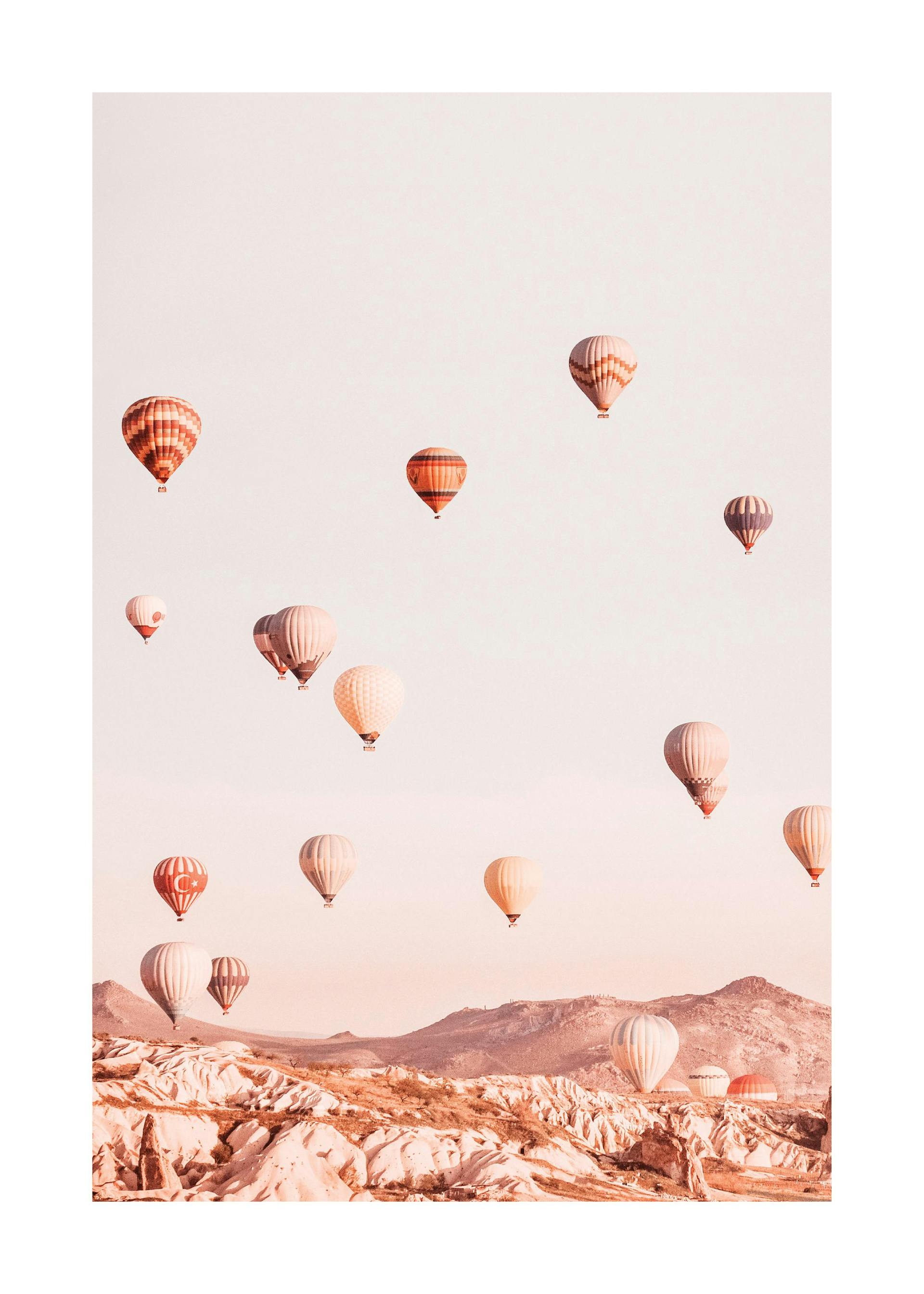 Sheer Shapes No2 Poster – Abstrakt konst i pastell | Desenio