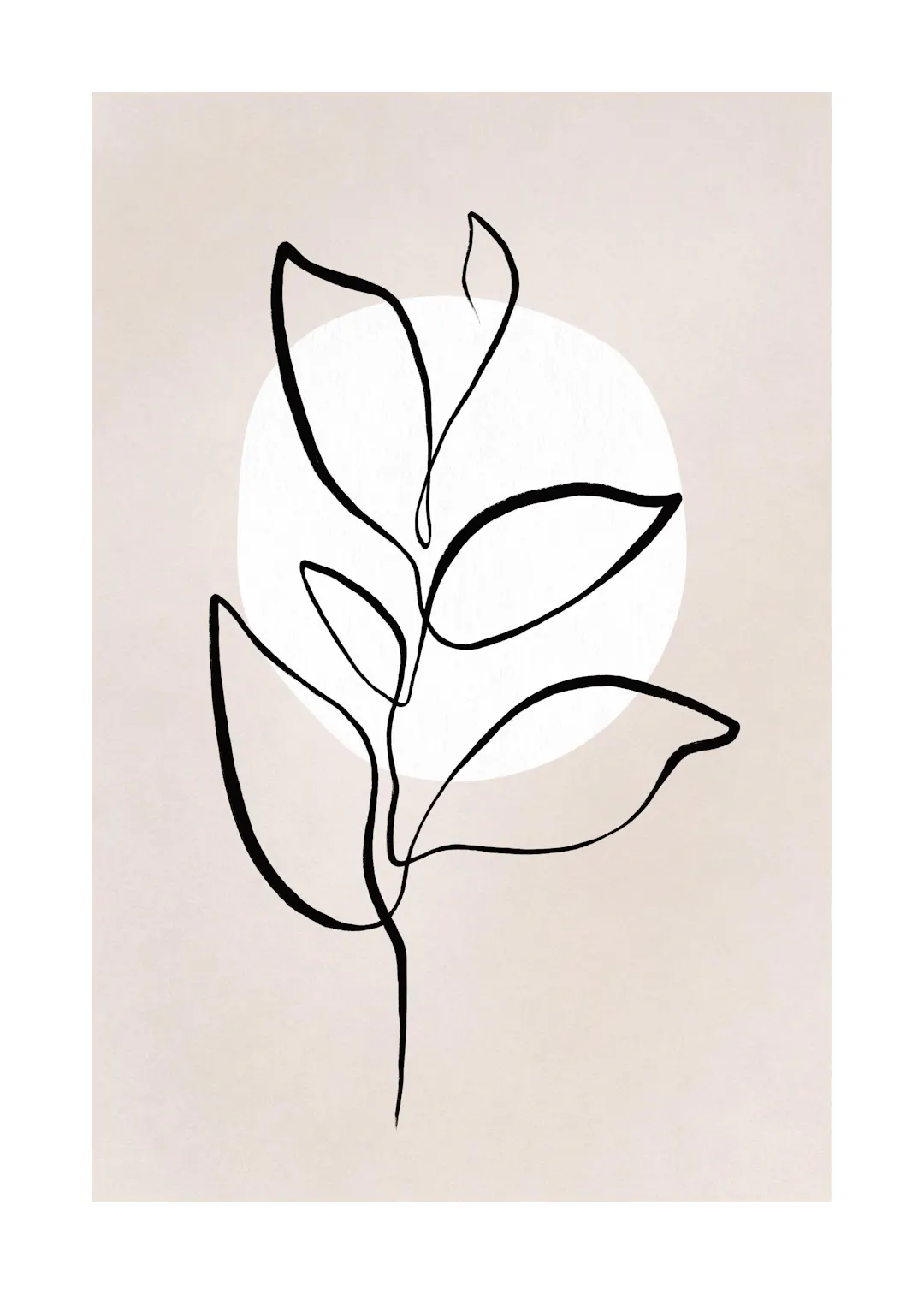 Botanical Lines Print