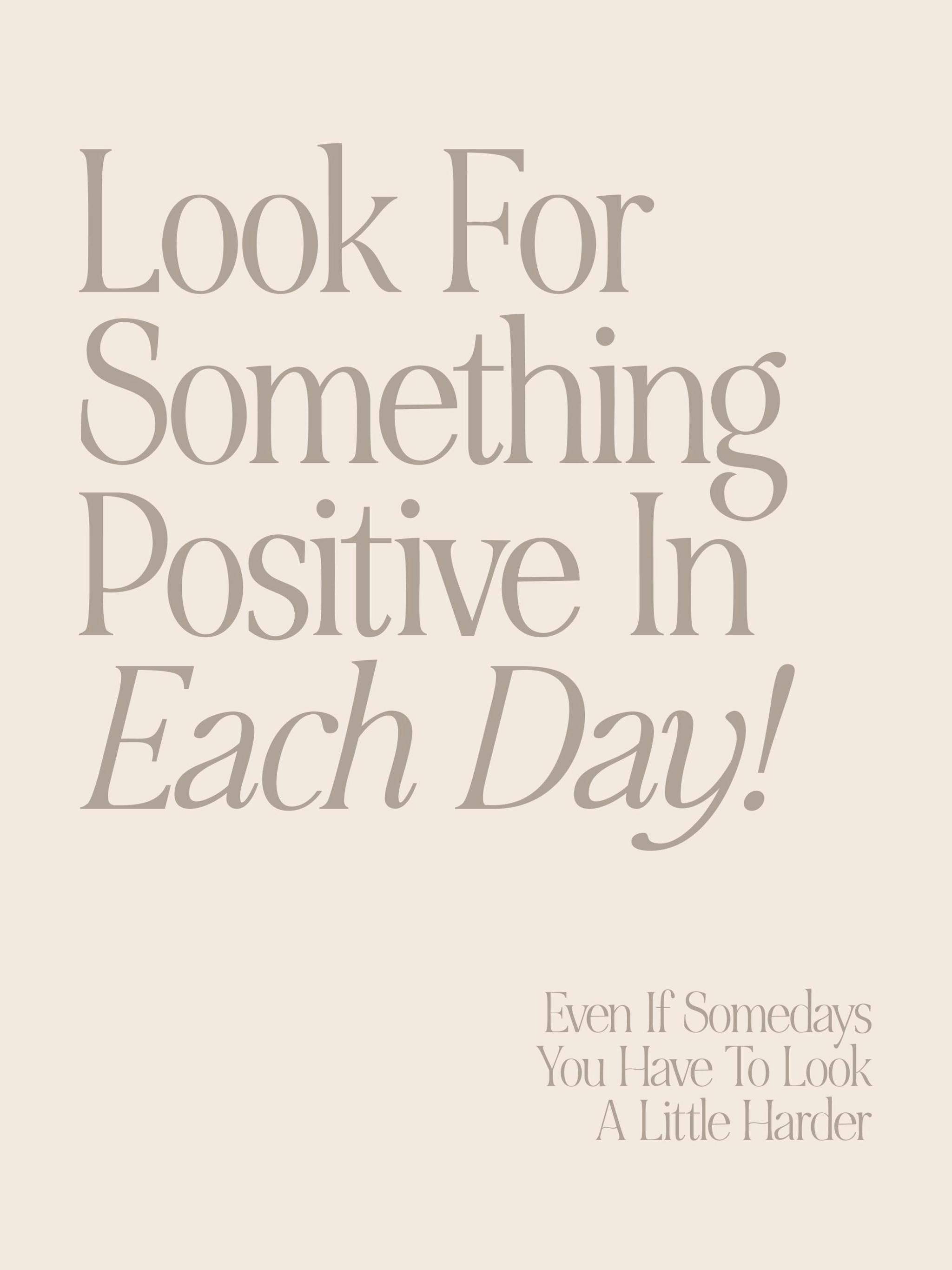 Be Positive Print & Poster Set – Green & Neutral Gallery Wall | Desenio