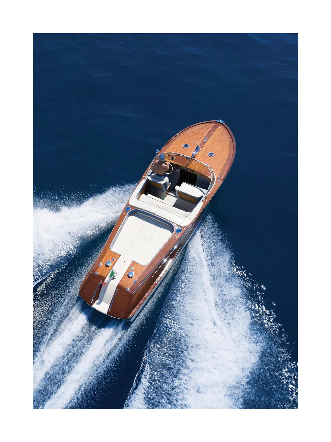 Wooden Boat Print
