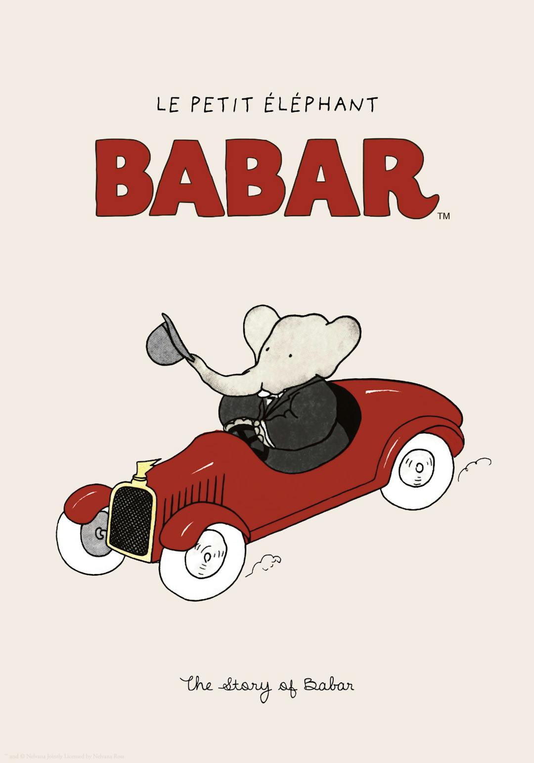 Babar - The Story of Babar Print