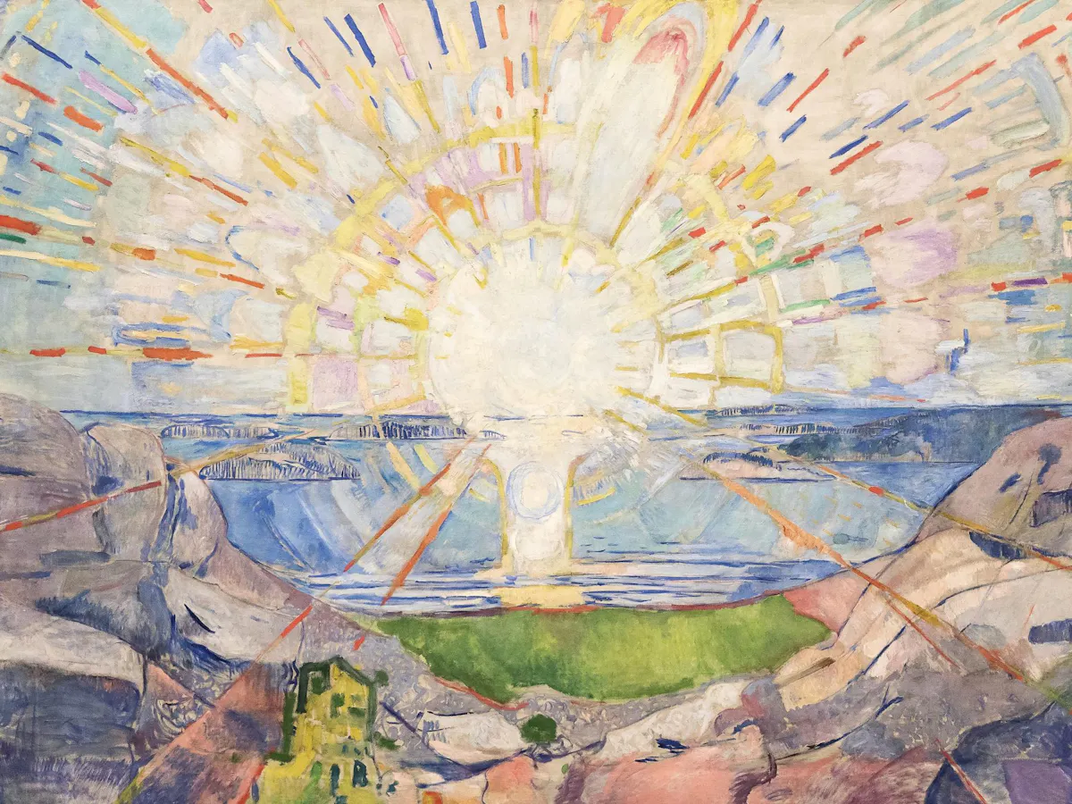 Edvard Munch Sunrise Art Print – Classic Poster | Desenio