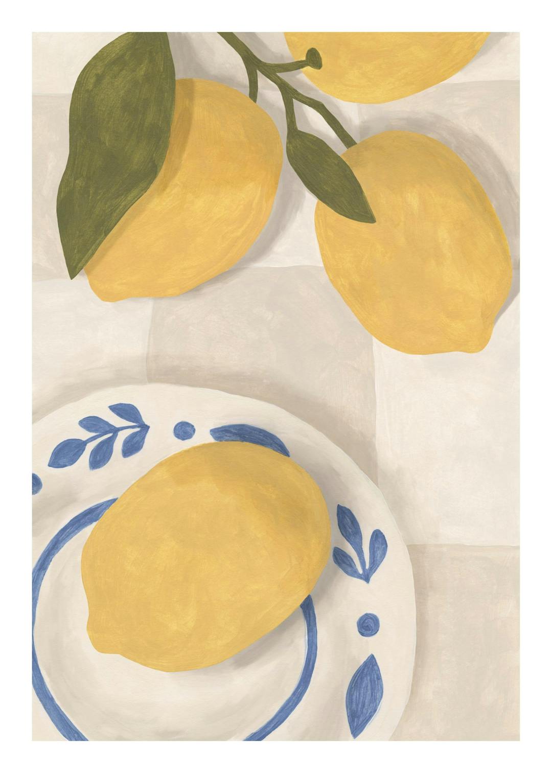 Weekly Planner Poster - White weekly planner - desenio.co.uk