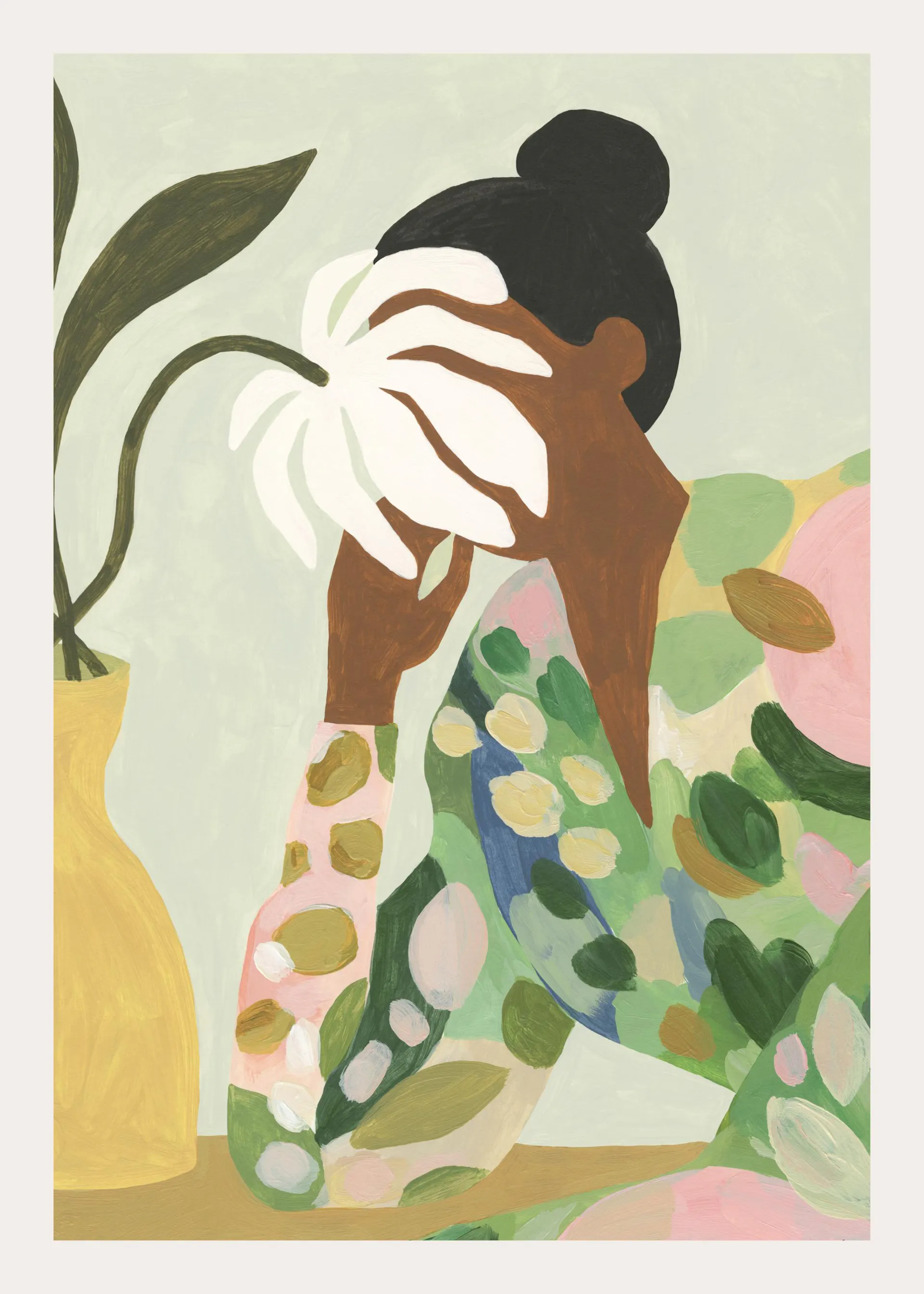 Acrylic Portrait Print – Artistic Poster | Desenio