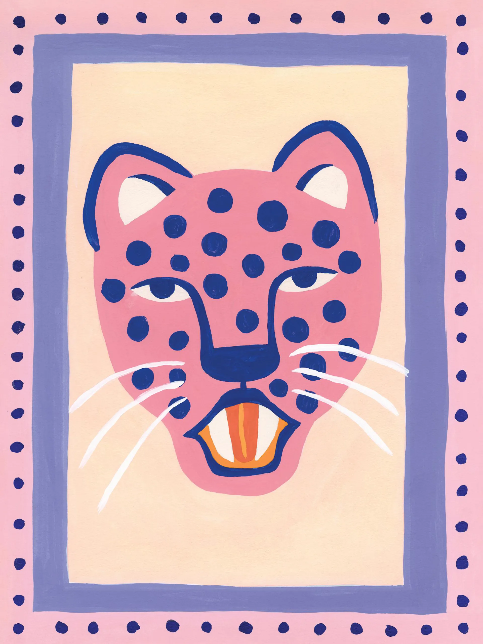 Pink Cheetah Print