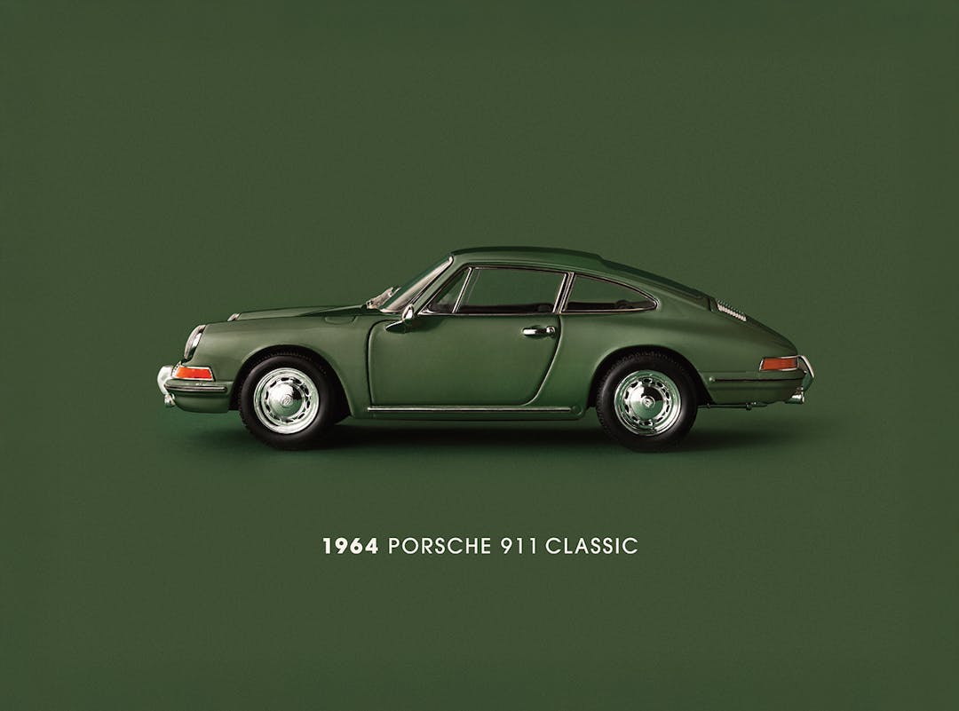 Poster Retro Drive in Style – Carros Antigos | Desenio