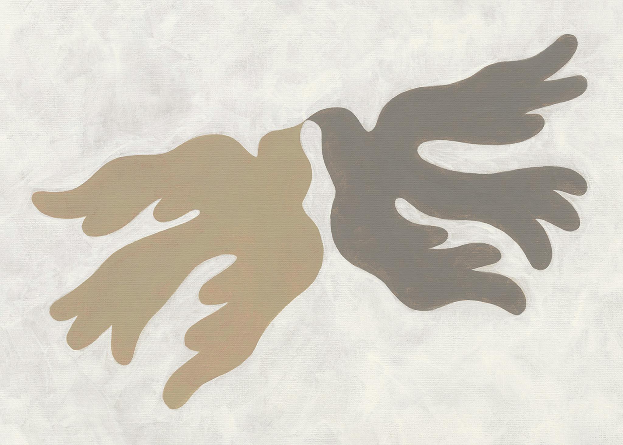 Floral Embrace Print – Abstract Poster Art | Desenio