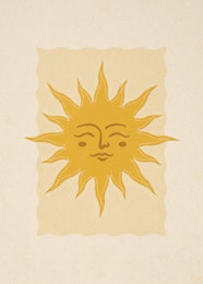 Warming Sun Print