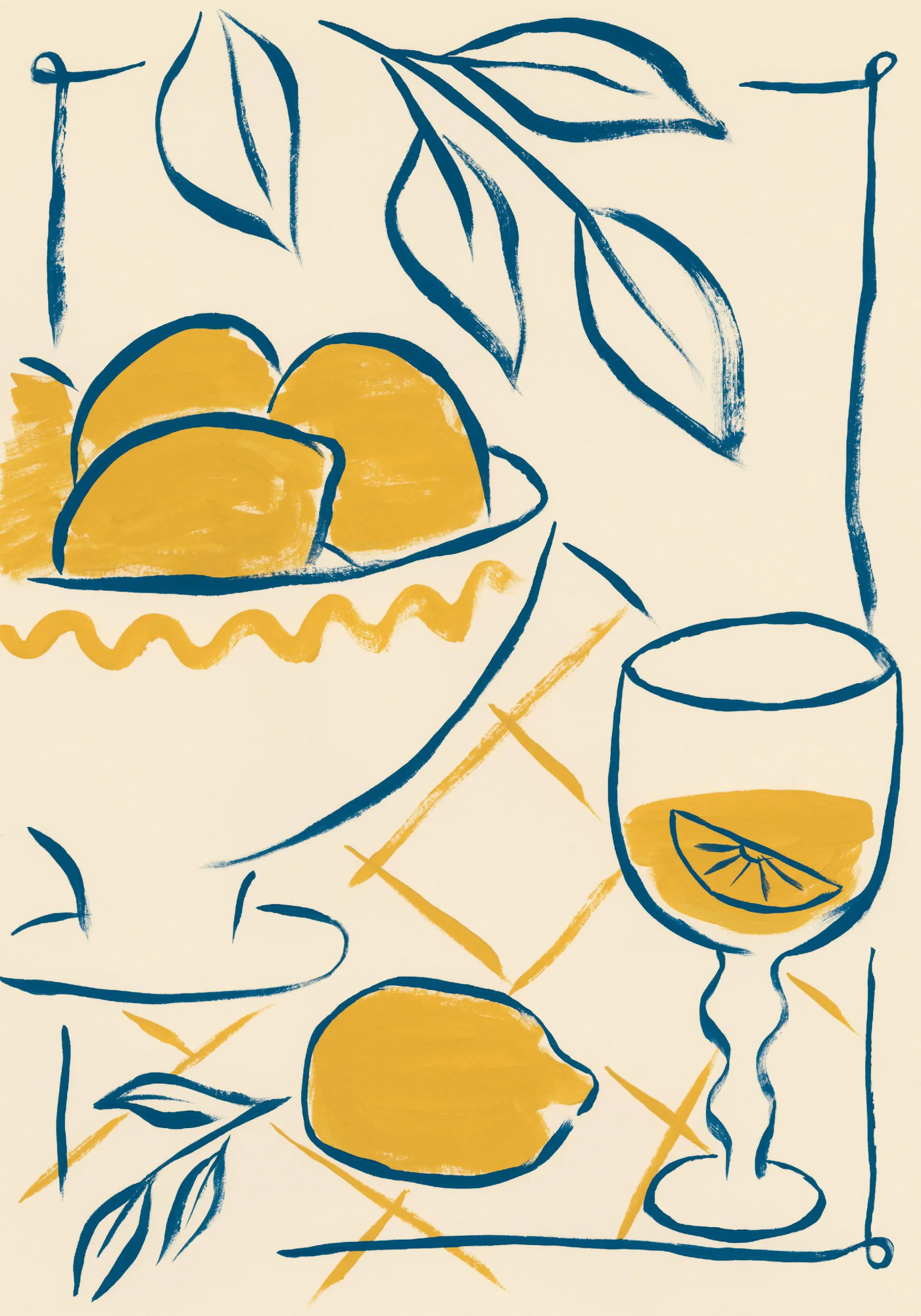 Refreshing Lemonade Print