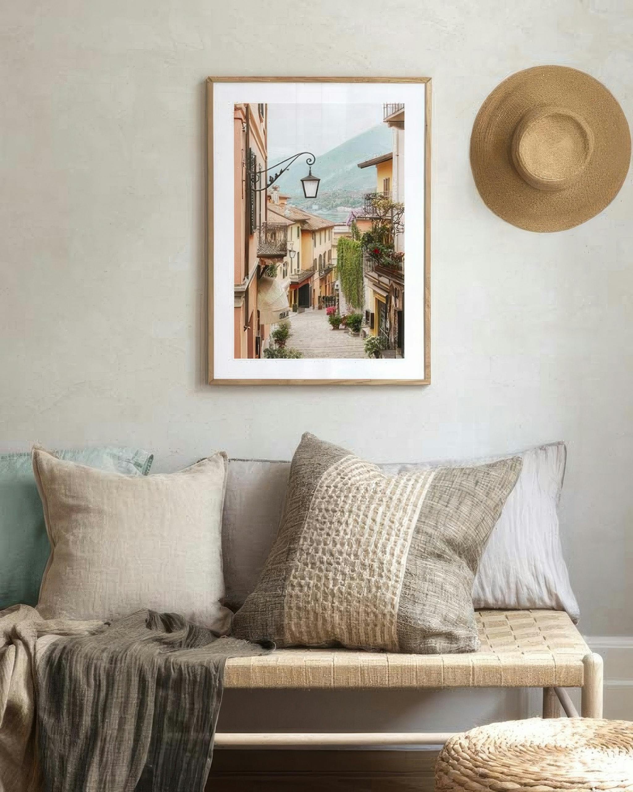 Bellagio Street Print – Italian Street Photography Poster | Desenio
