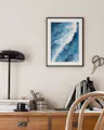 Painted Ocean Poster