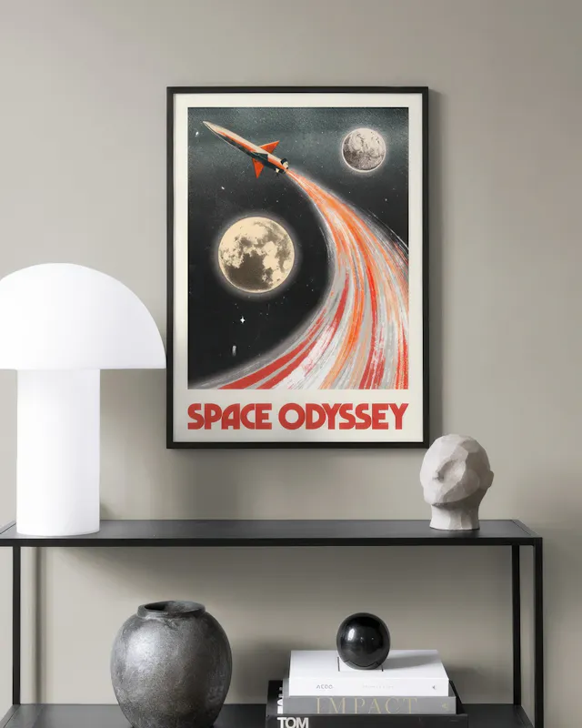 Space Odyssey Poster – Rymd och astronomi poster | Desenio