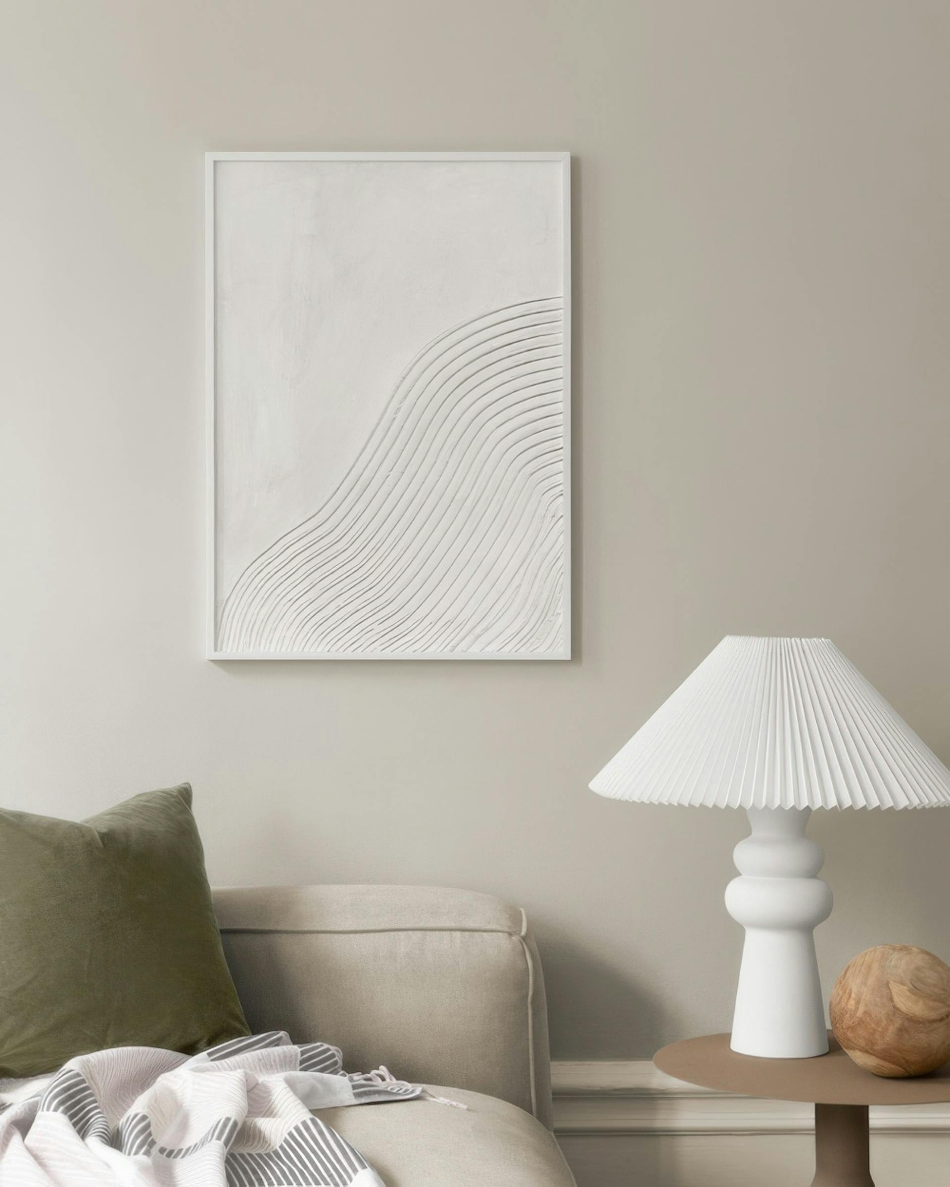 Soft Lines Texture No1 Print – Minimalist Poster | Desenio