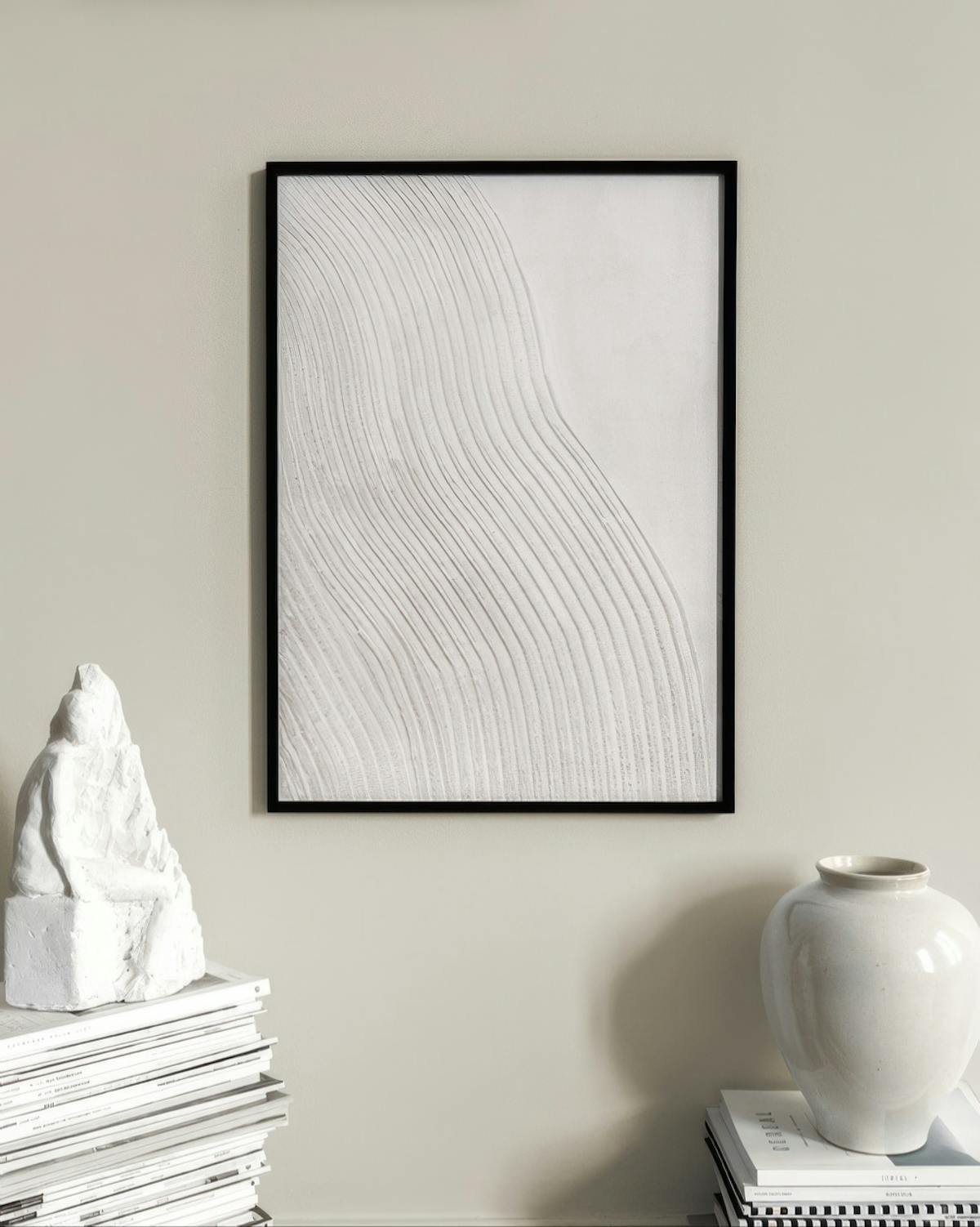 Soft Lines Texture No2 Print