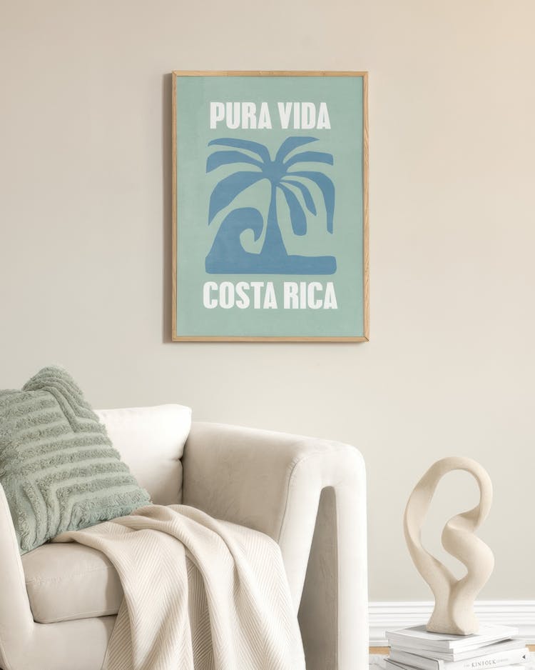Graphic Costa Rica Affiche
