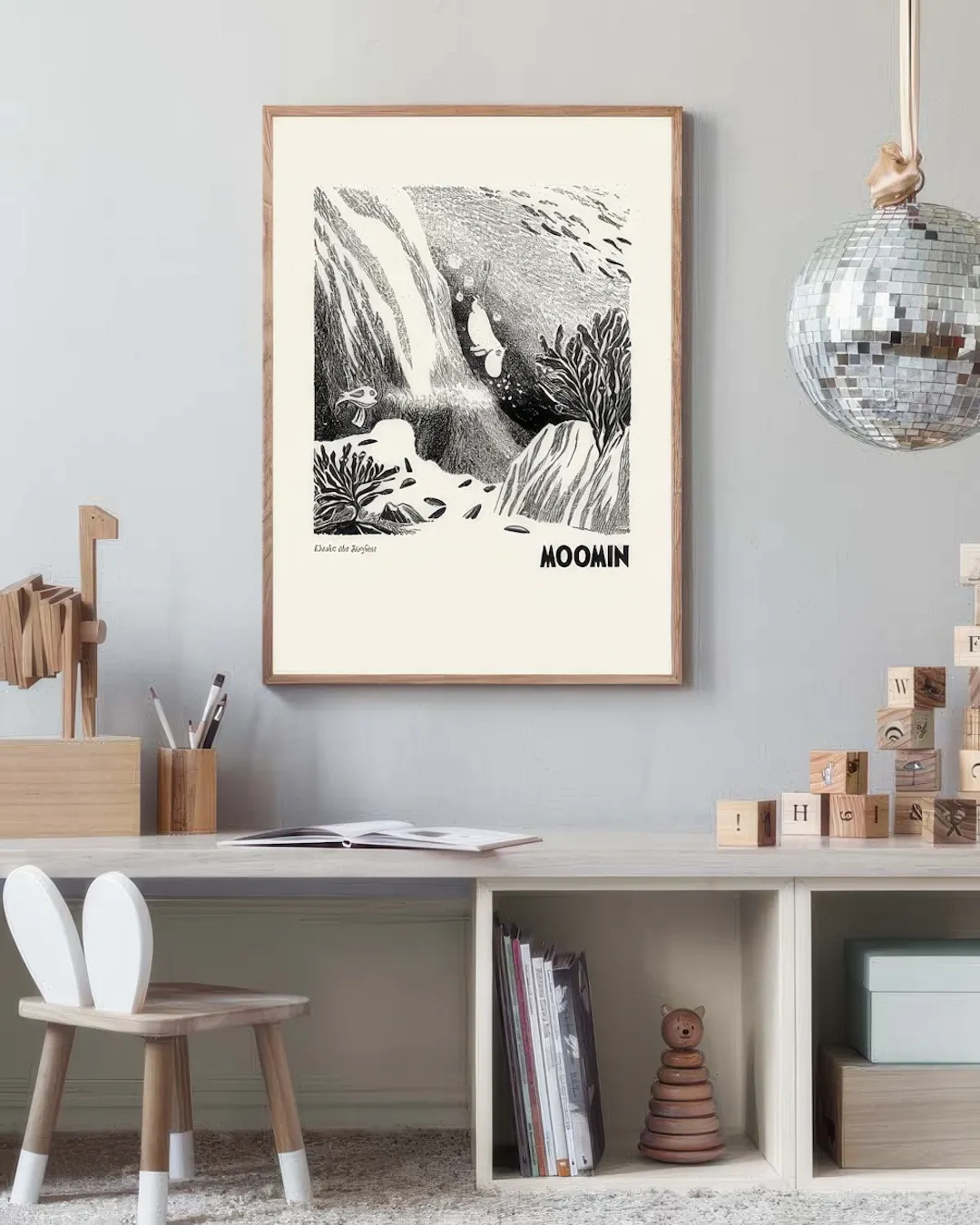 Moomin - Under the Surface Print