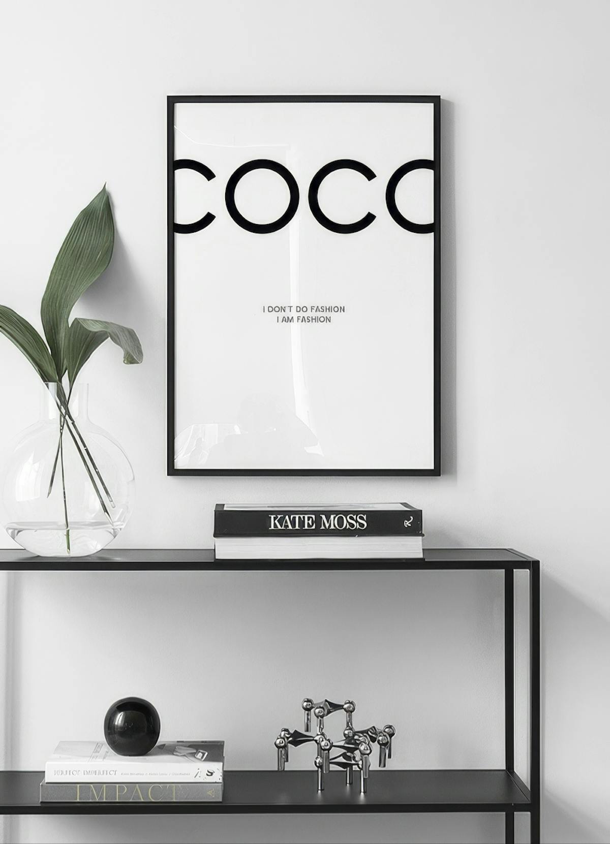 Chanel tavla | Poster och Coco Chanel citat | Affischer online - desenio.se