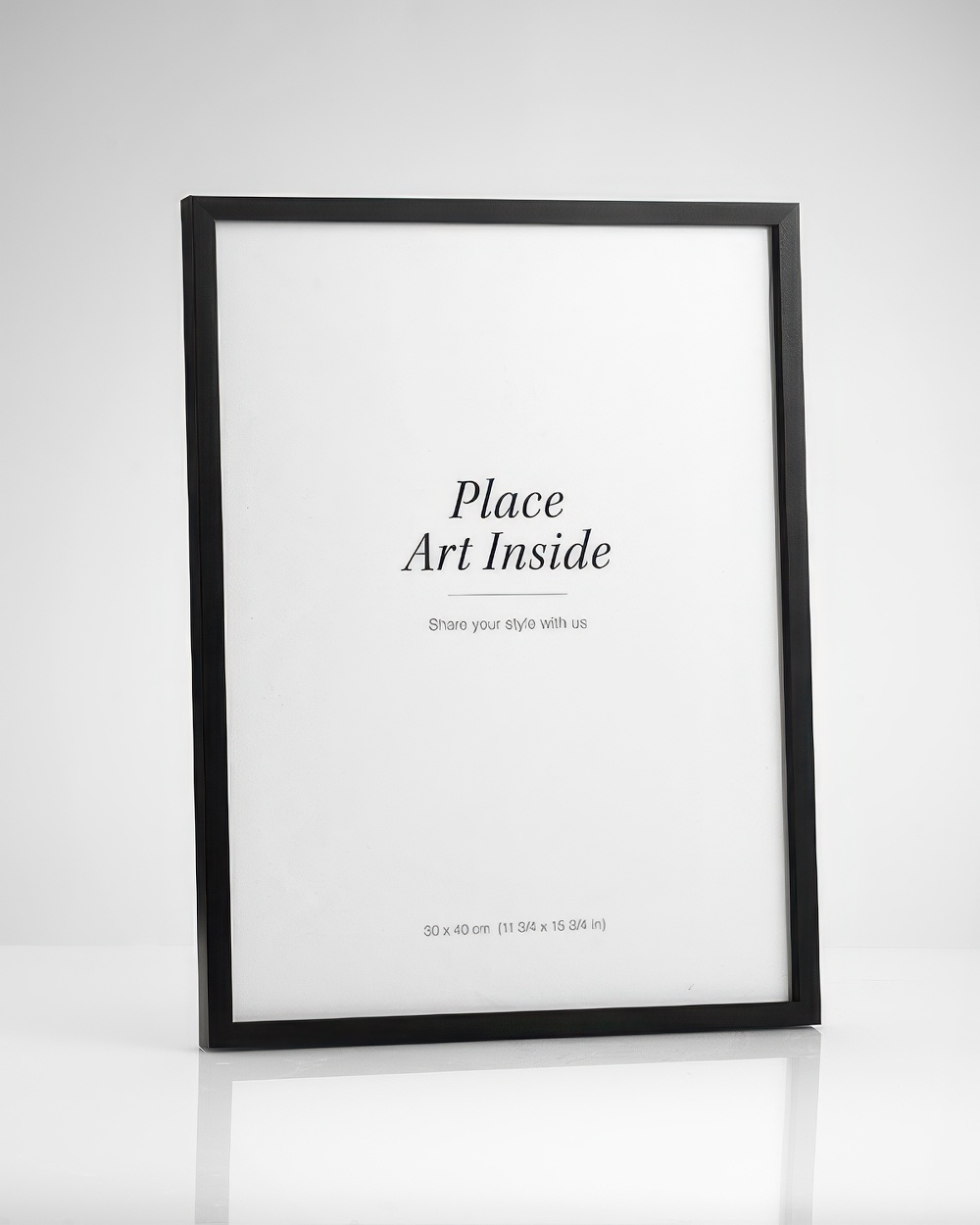 Black picture frame, 13x18 - Black wood frame - desenio.co.uk