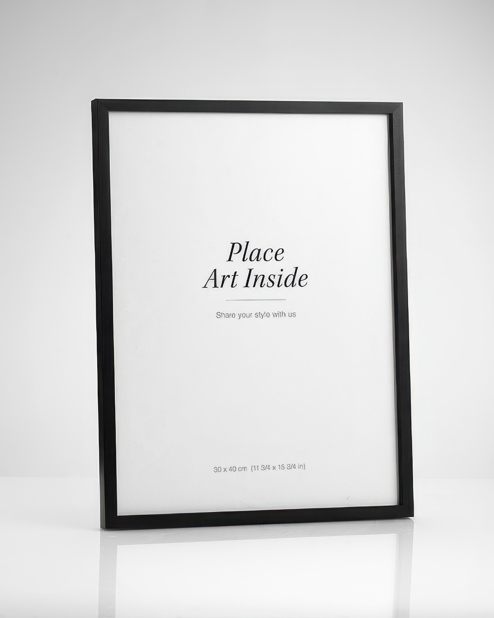 Black picture frame, 100x150 - Black wood frame - Desenio.co.uk