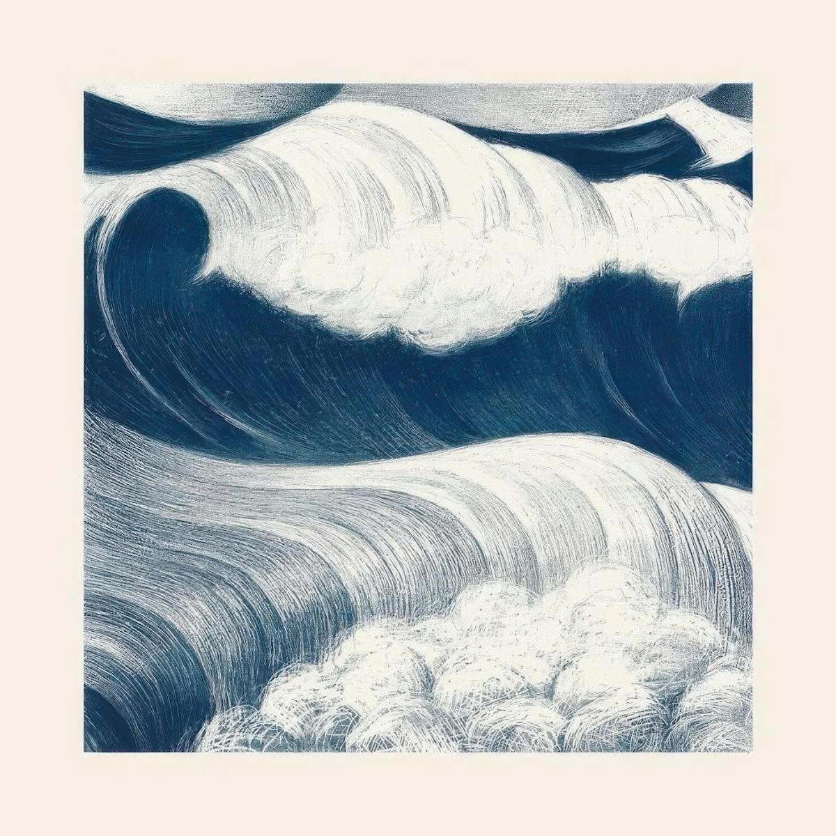 Sous La Mer Print – Ocean-Inspired Poster Art | Desenio