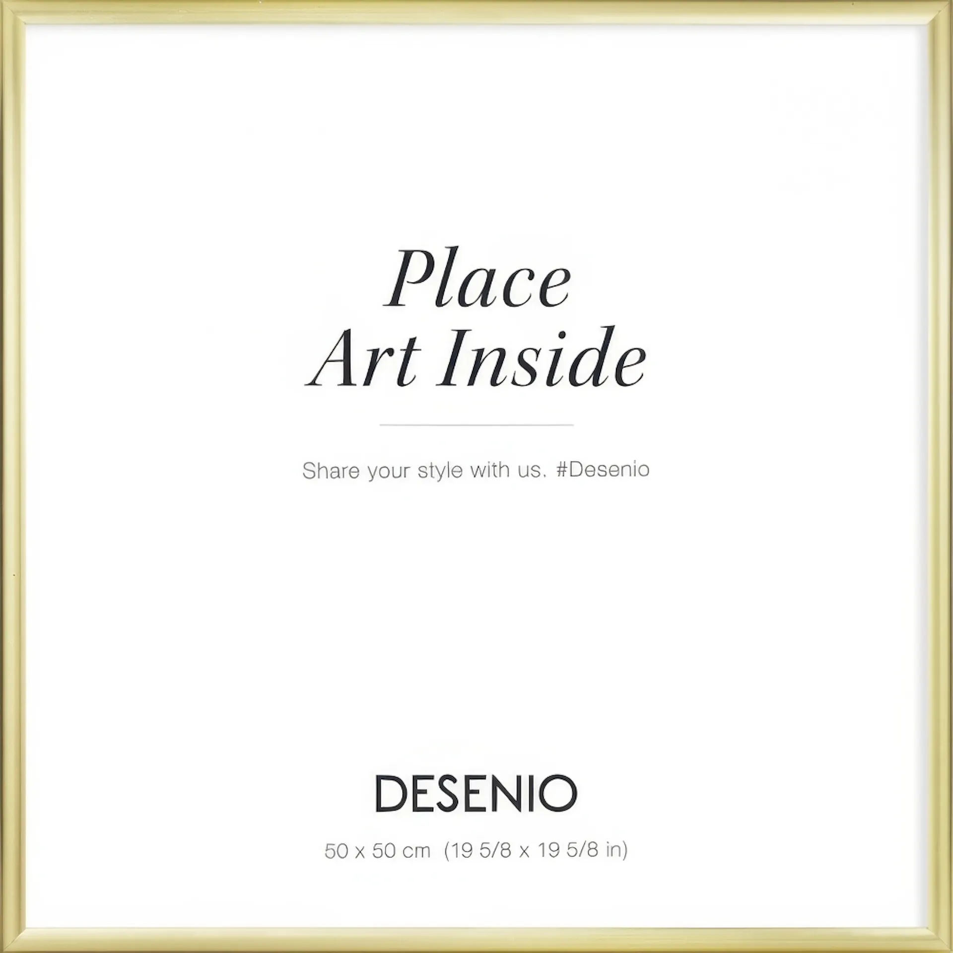 50x50 cm frames