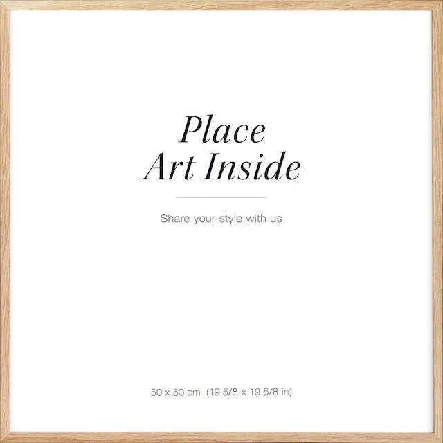 50x50 cm frames