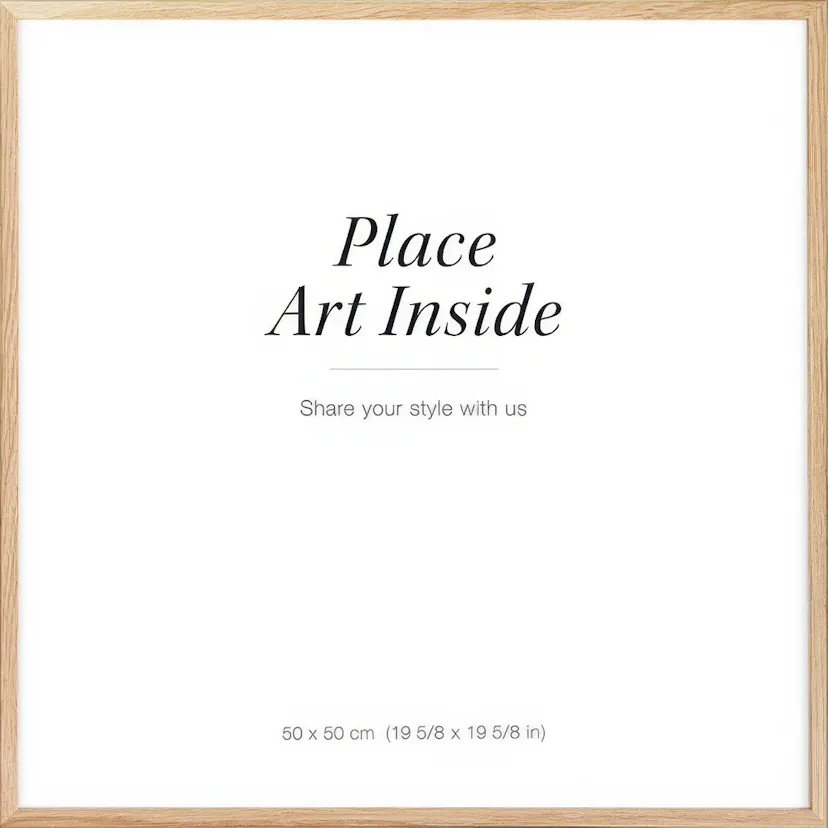 50x50 cm frames