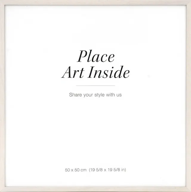 50x50 cm frames