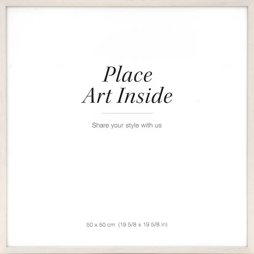 50x50 cm frames