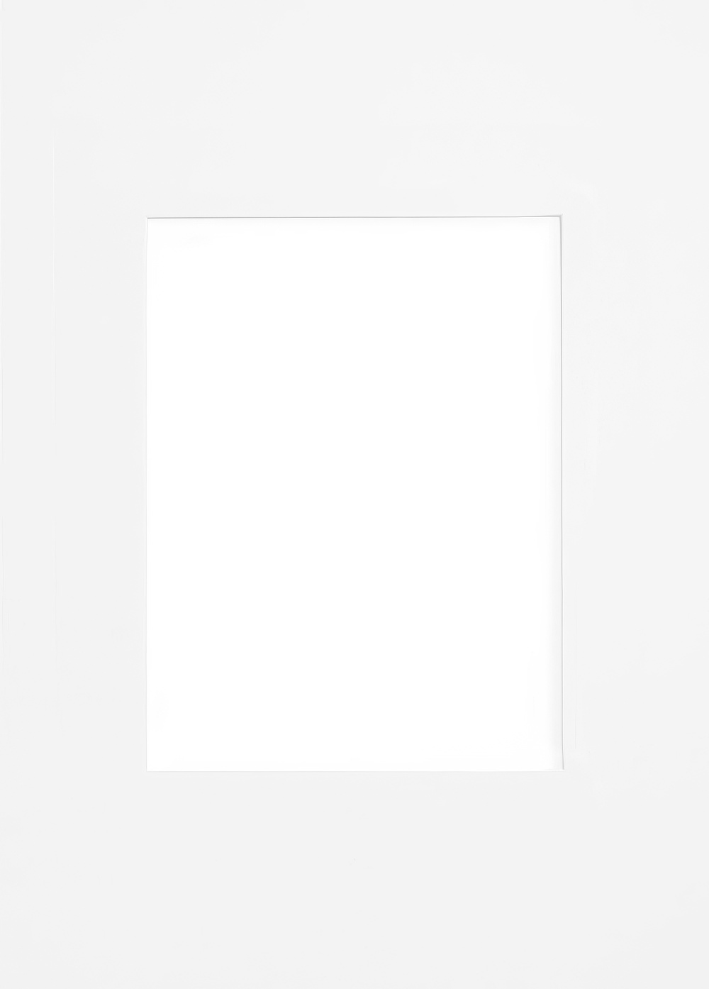 Picture mount white 50x70