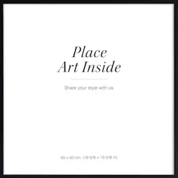 50x50 cm frames