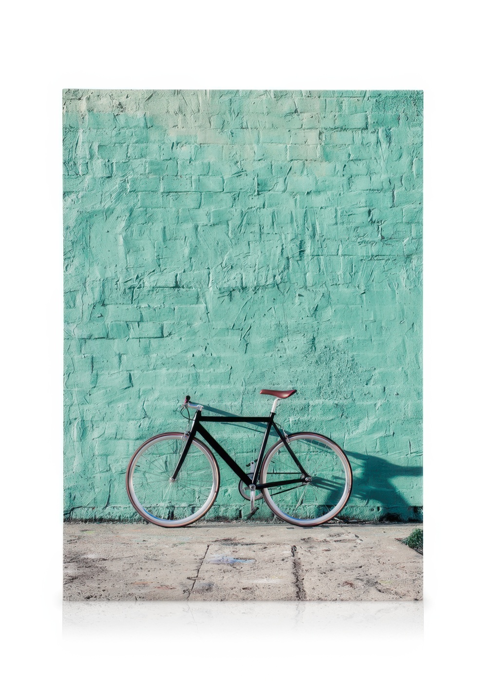 Mint Bike Canvas – Moderne Fiets Canvas | Desenio.nl