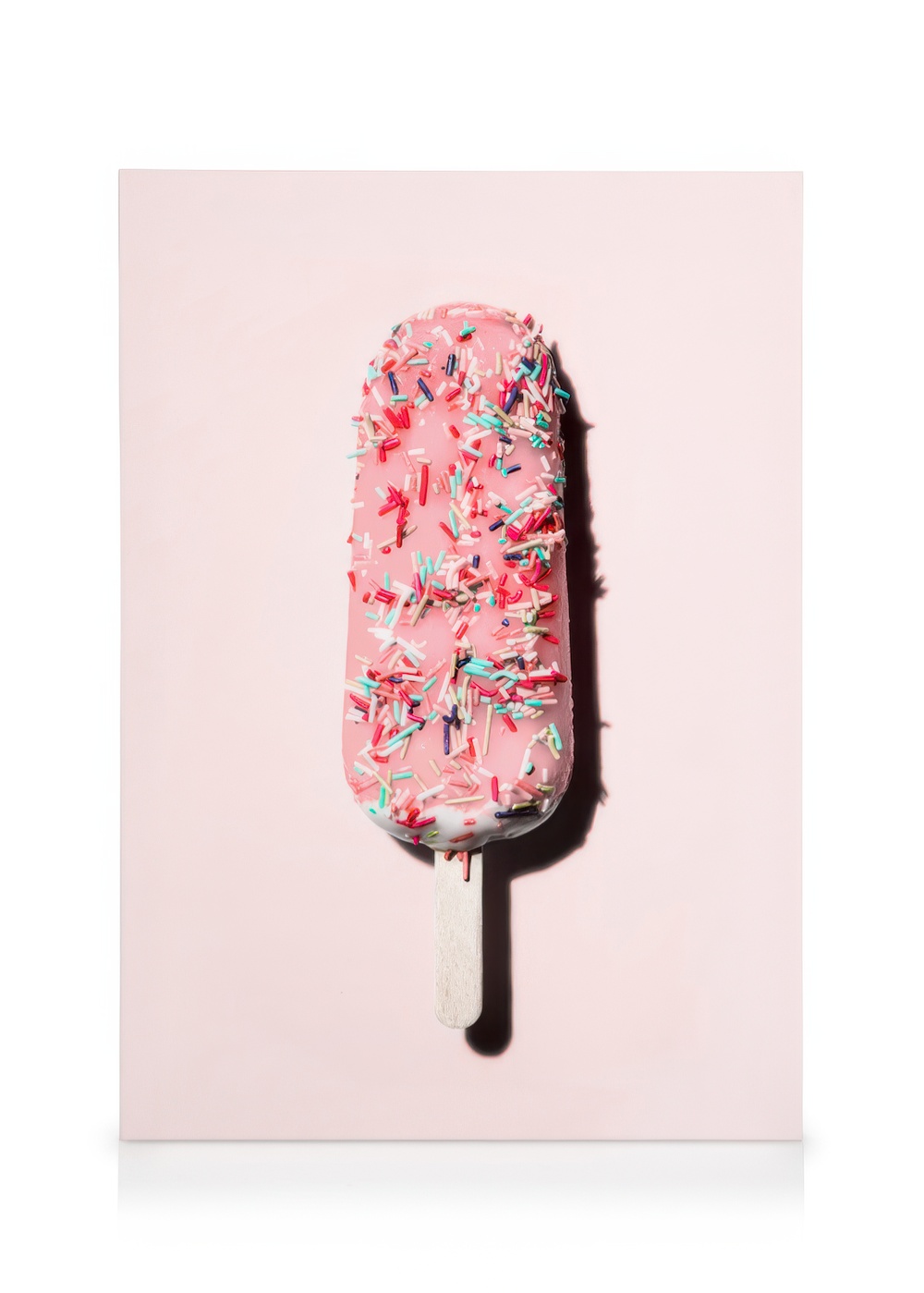 Pink Popsicle Canvas Print – Fun Wall Art for Kitchen or Playroom | Desenio