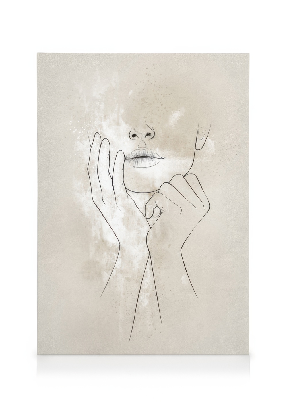 Quadro em Tela Female Shape No2 – Arte Minimalista | Desenio