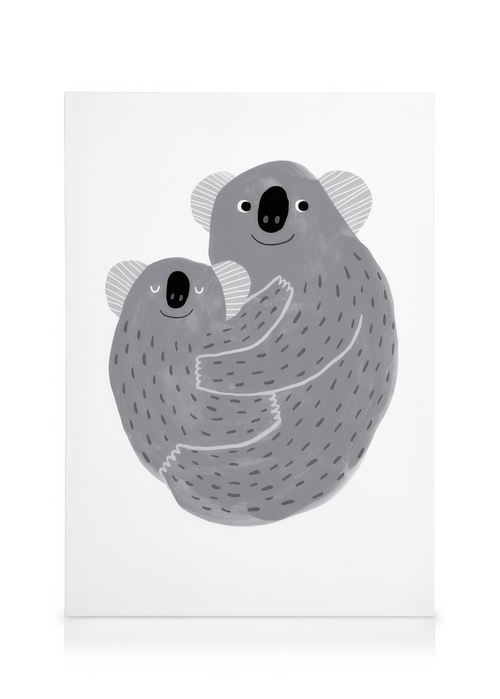 Koala Hug Canvas – Schattige Kinderkamer Wanddecoratie | Desenio.nl