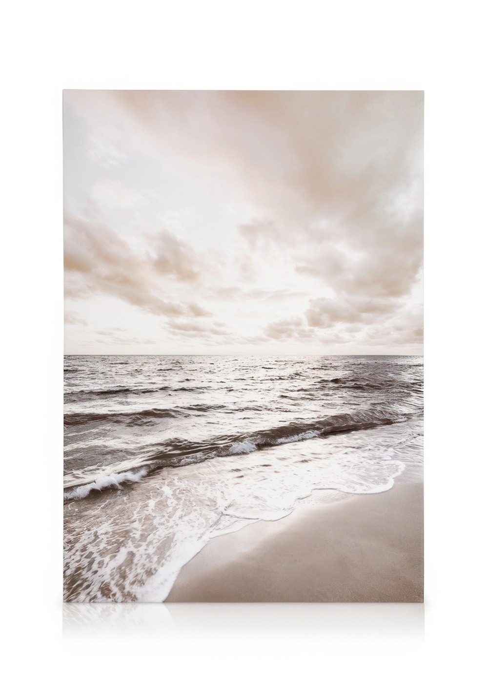 Calm Waves Canvas Print – Serene Beach Wall Art | Desenio