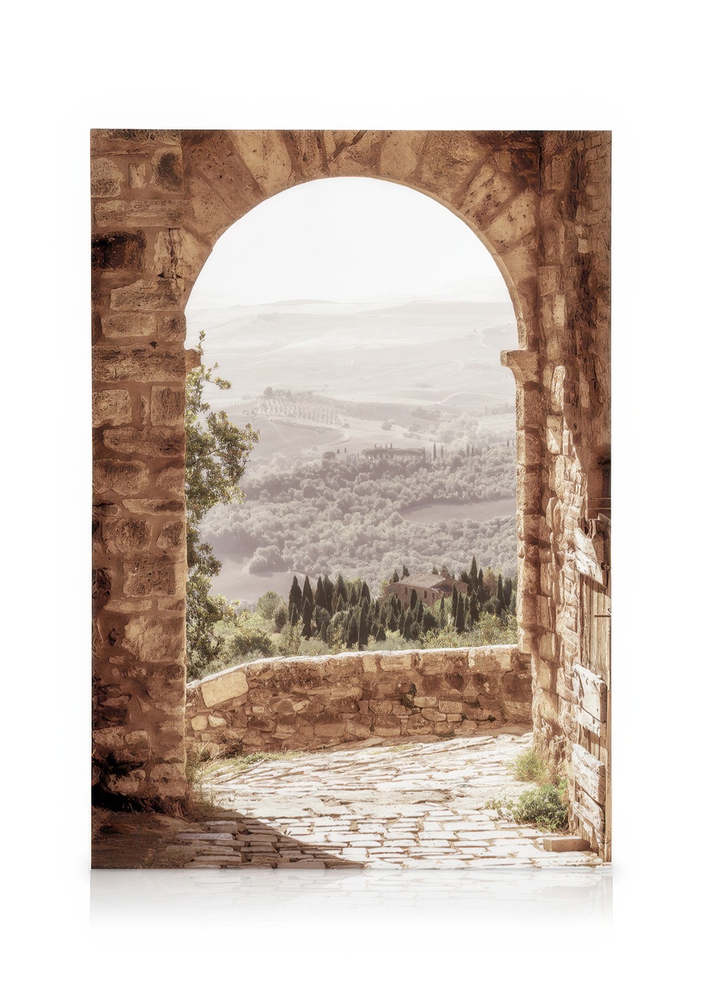 Tuscan Arch Lienzo - Paisaje Toscano en Desenio.es