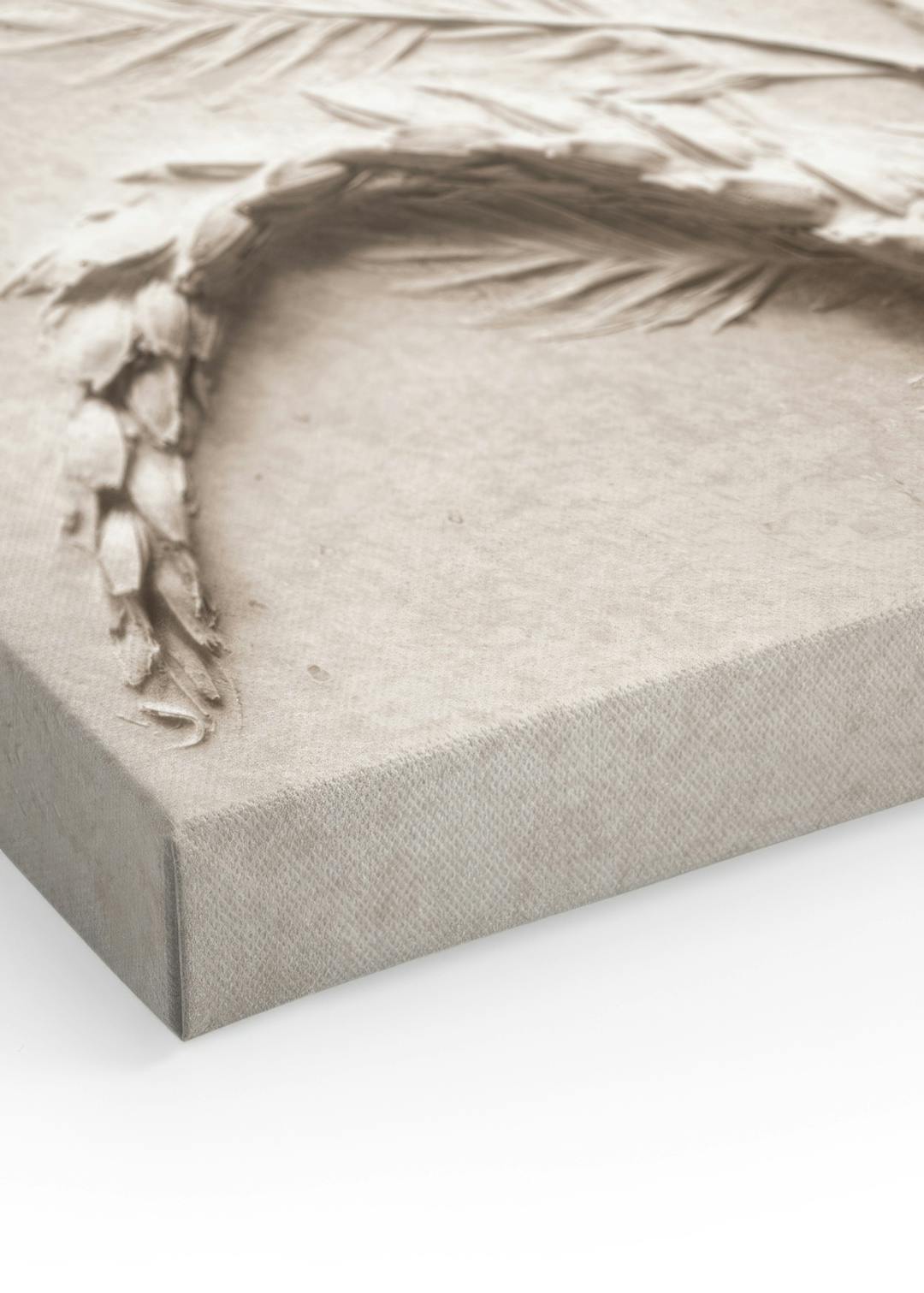 Relief Wheat Canvas Print – Textured Rustic Wall Art | Desenio