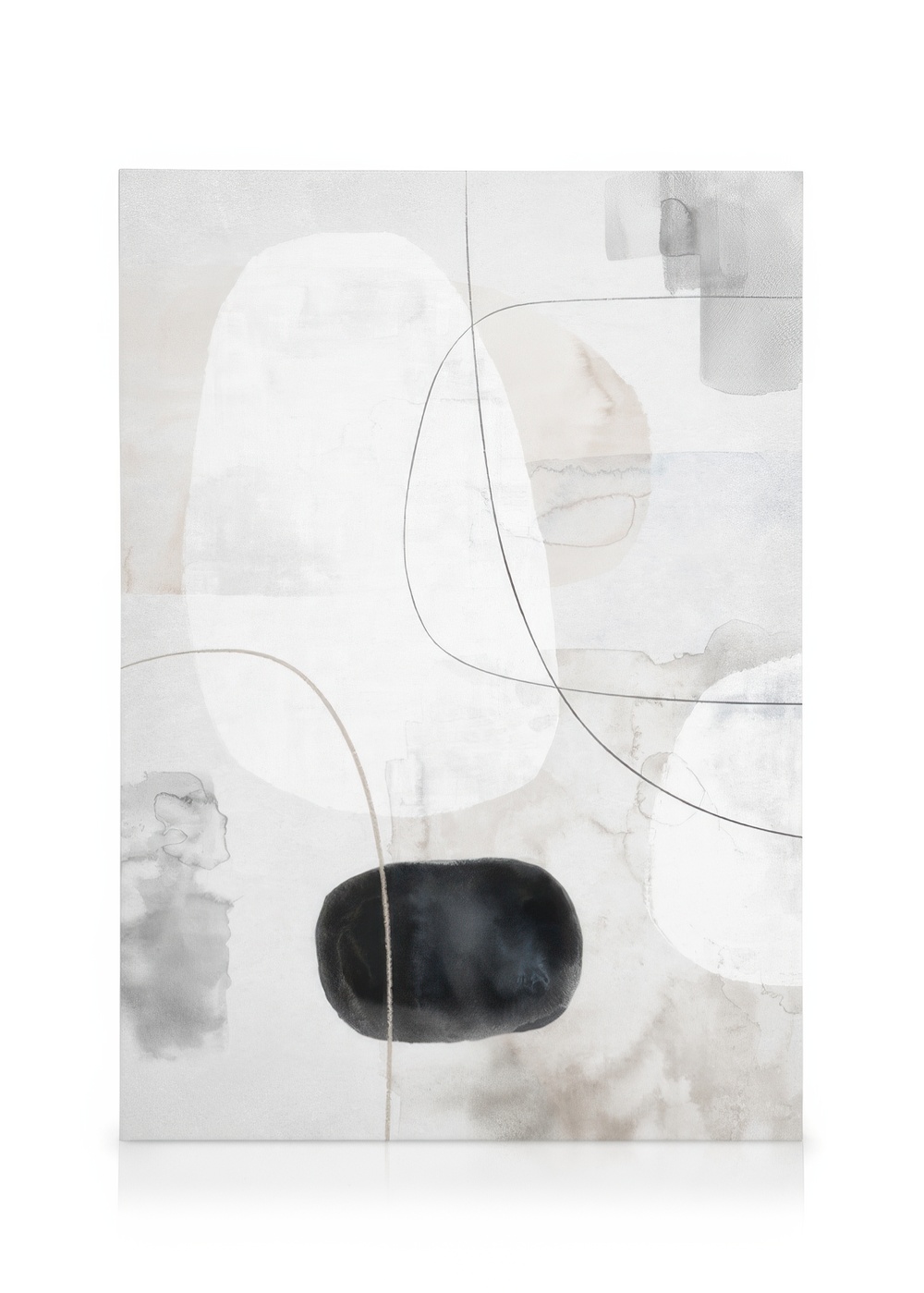 Abstract Watercolor Touch No1 – Modernes Leinwandbild | desenio.de