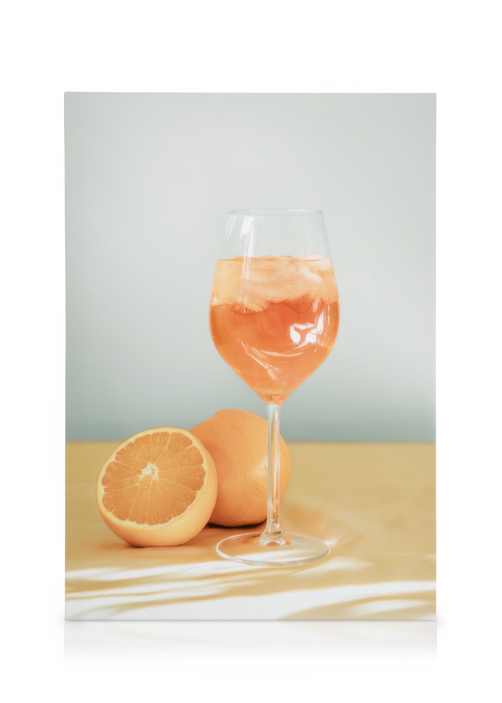 Toile Aperol Spritz – Décoration murale moderne pour cuisine ou bar