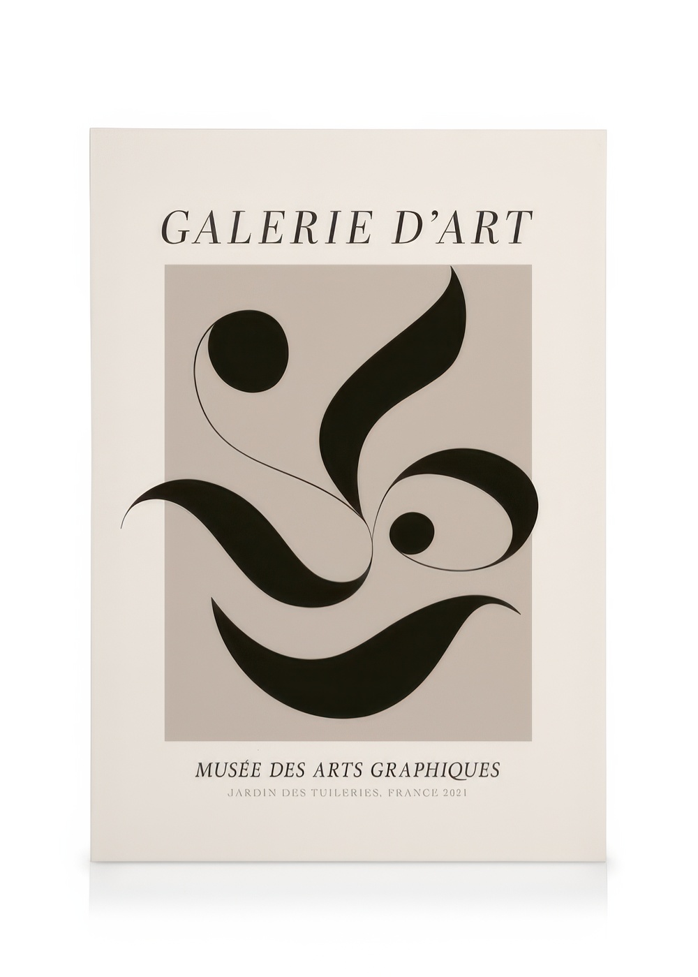 Galerie D'art No2 Abstract Canvas Print – Desenio UK