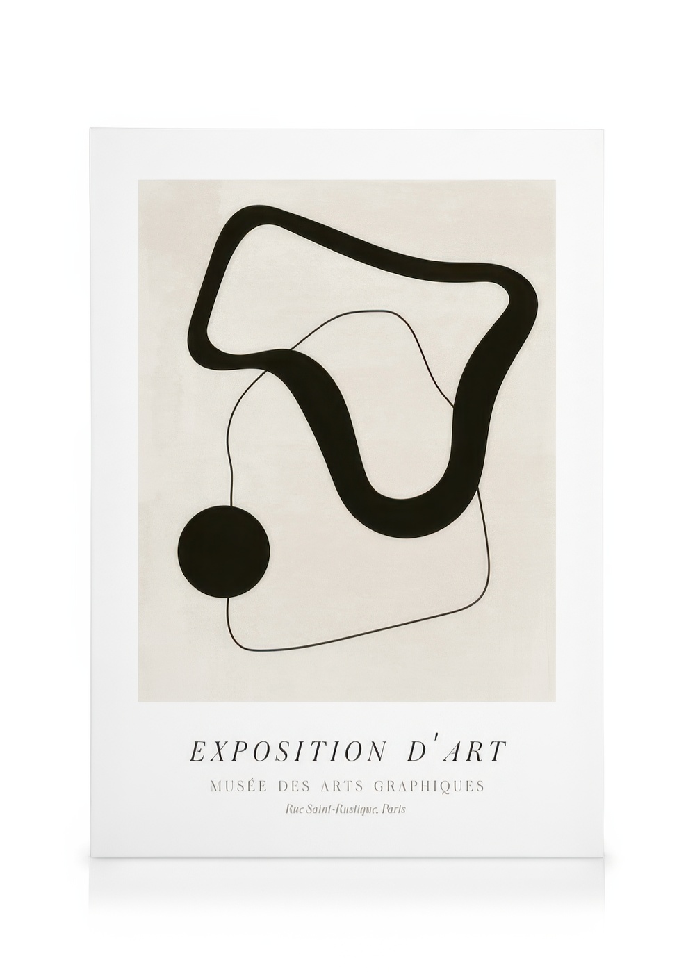 Exposition D'art Graphique No2 Abstract Canvas | Desenio EU